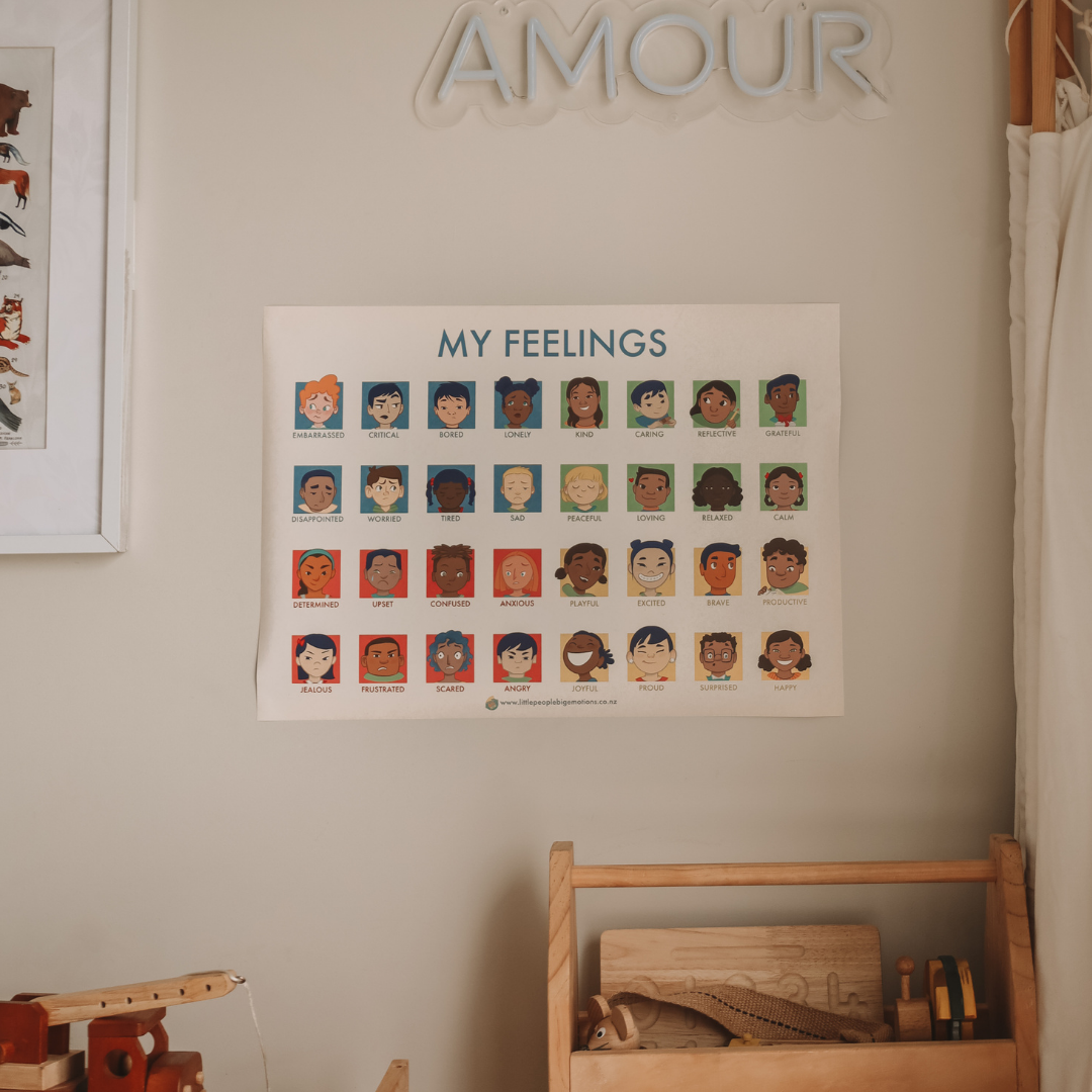 My Feelings Poster – Little People, Big Emotions