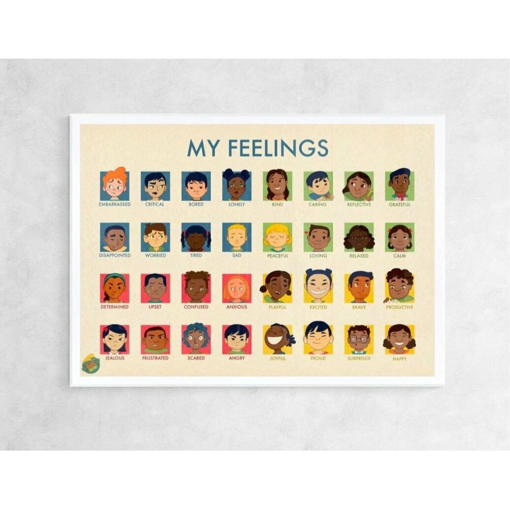 My Feelings Poster – Little People, Big Emotions